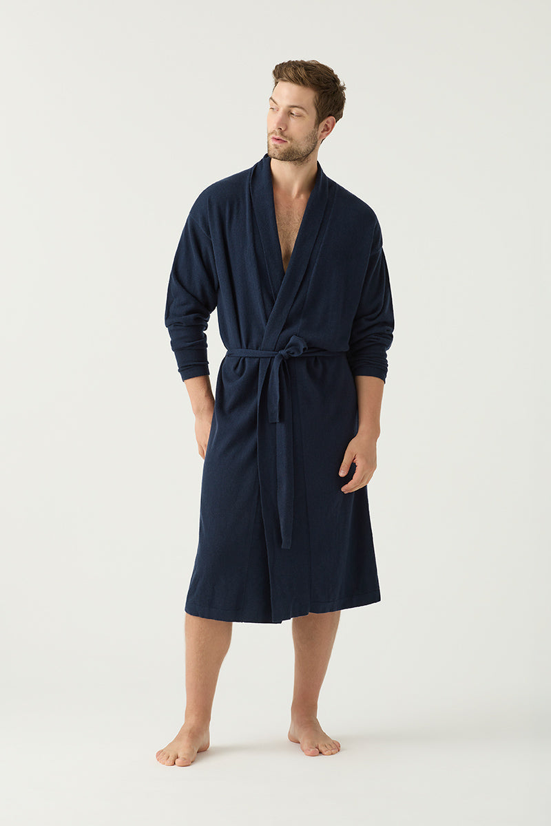 Cashmere Men's Robe | Cashmere Robes | Kasmiri